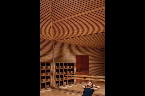 In pictures: Invisible Studio unveils yoga studio at The Newt, Somerset ...